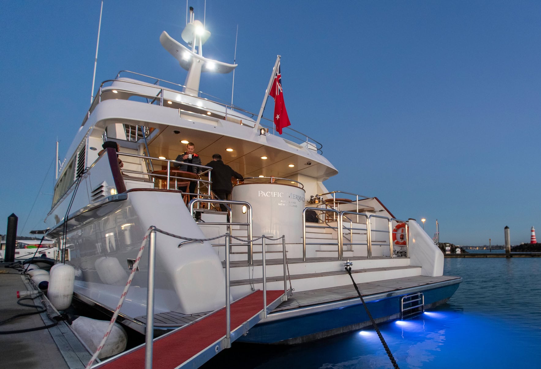 Pacific Mermaid Yacht for Charter | 105 Johnson & Winter Yachts 1996 | FGI